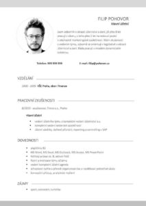 Moderní a originální vzor životopisu - ke stažení zdarma 2024