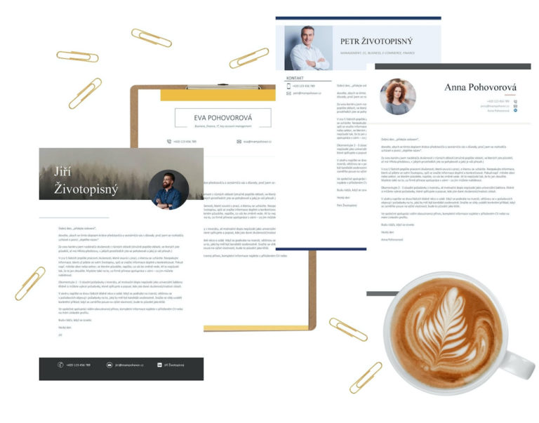 Hotové motivační dopisy pro vybrané obory