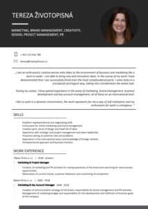 Vzor životopisu ve Wordu ke stažení zdarma