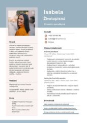 Jednoduchý životopis vzor - strukturovaný životopis 2024
