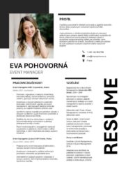 Jednoduchý životopis vzor - strukturovaný životopis 2024